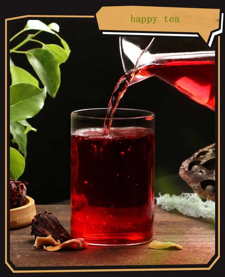 Chinese Chenpi Roselle Flower Tea Fruit Herbals Tea Tangerine Peel ...