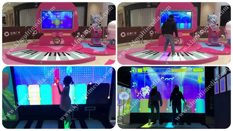 Holographic Piano - Interactive Projection Music Games