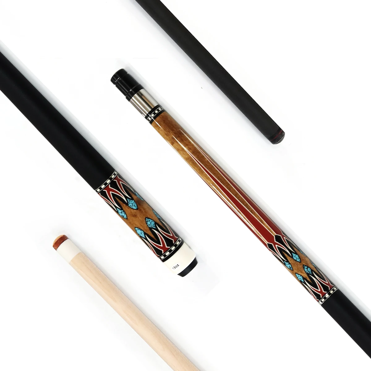 2025 New Design High Quality Double Maple & Carbon Shafts Pool Cue Set