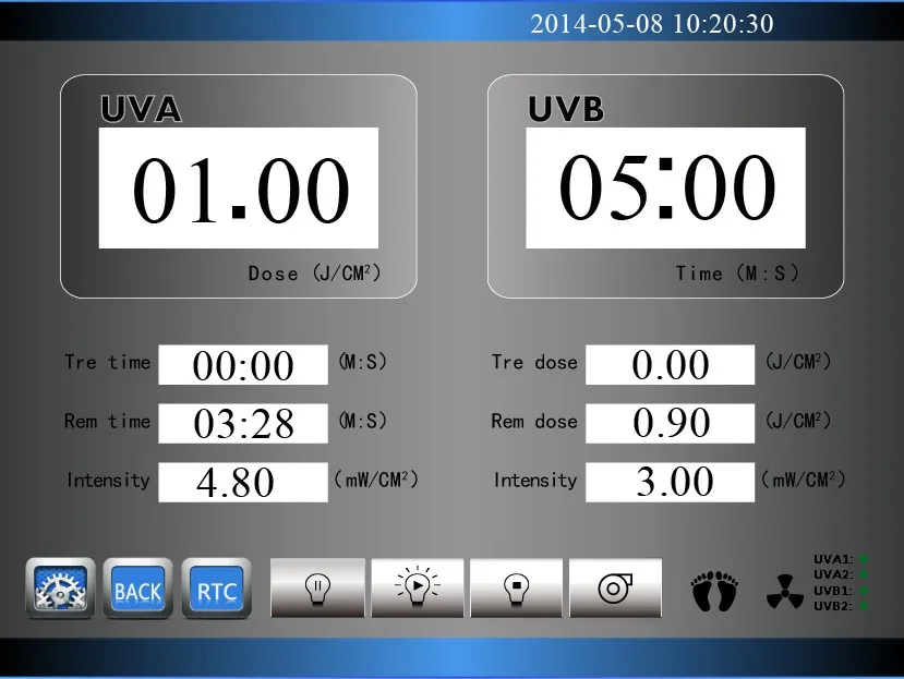 Full Body UV Phototherapy Equipment KN-4001 for Psoriasis