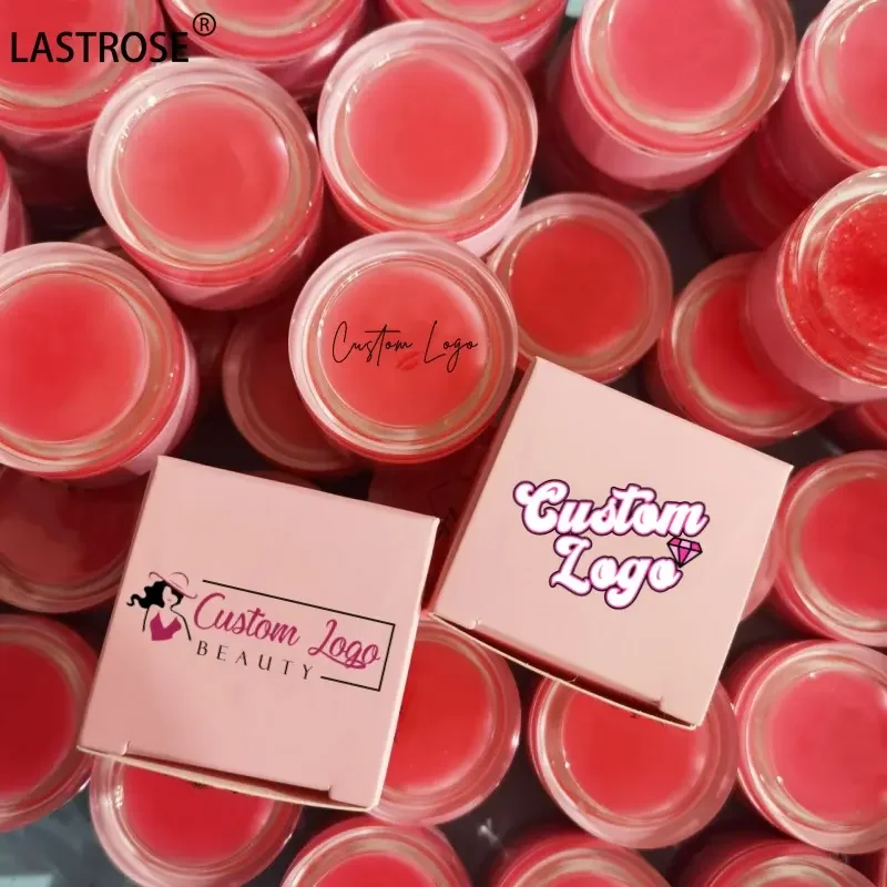 Wholesale Pink 2 In 1 Nourishing Mask Sugar Fruit Lip Balm And Scrub ...