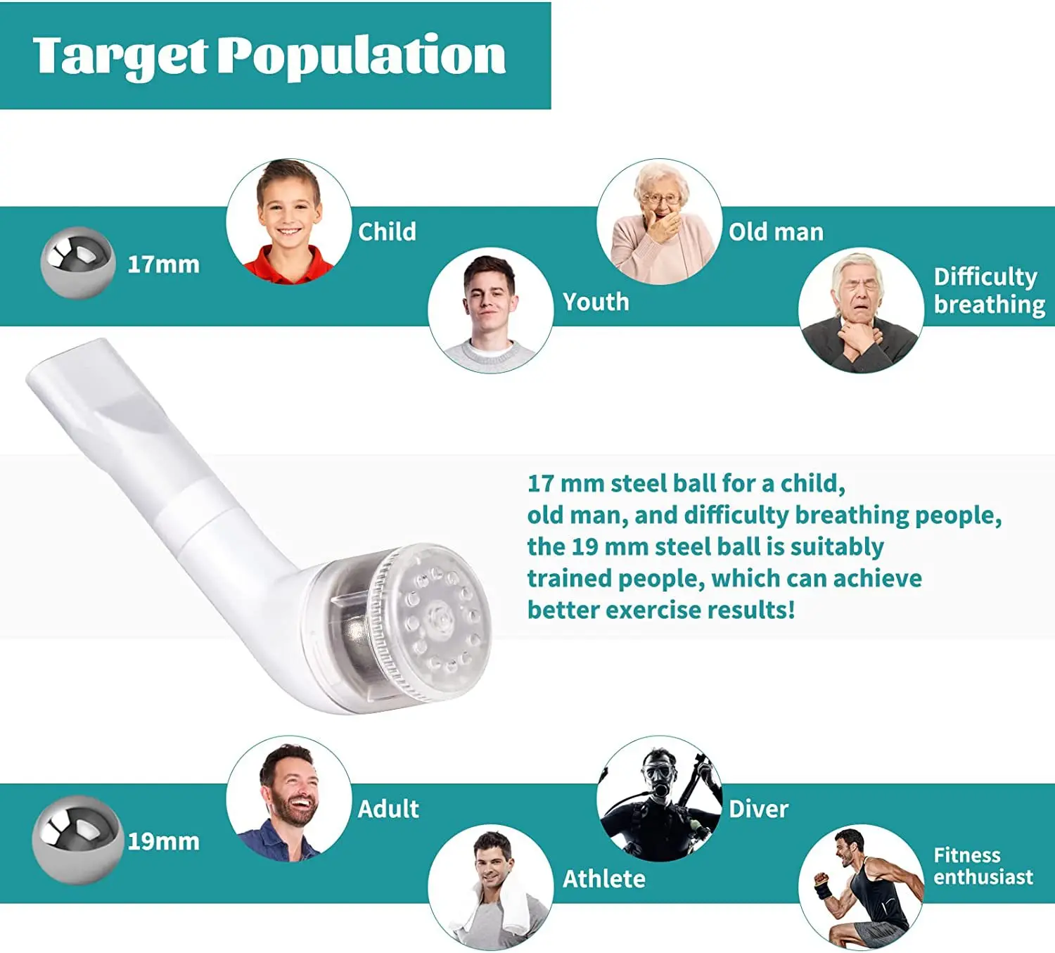 Breathing Export Trainer Lung Device Mini Respiratory Better Sport ...