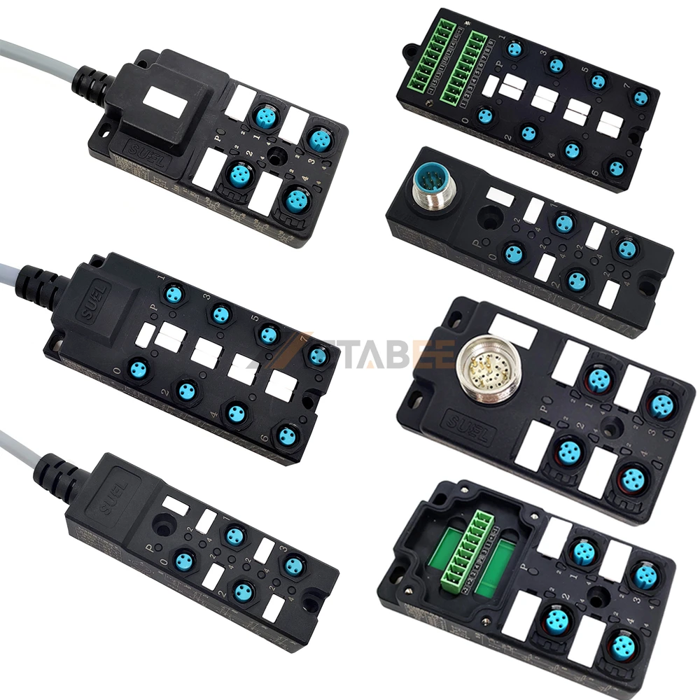 IP67 & IP68 I/O Distribution Box - Reliable Waterproof Connectors