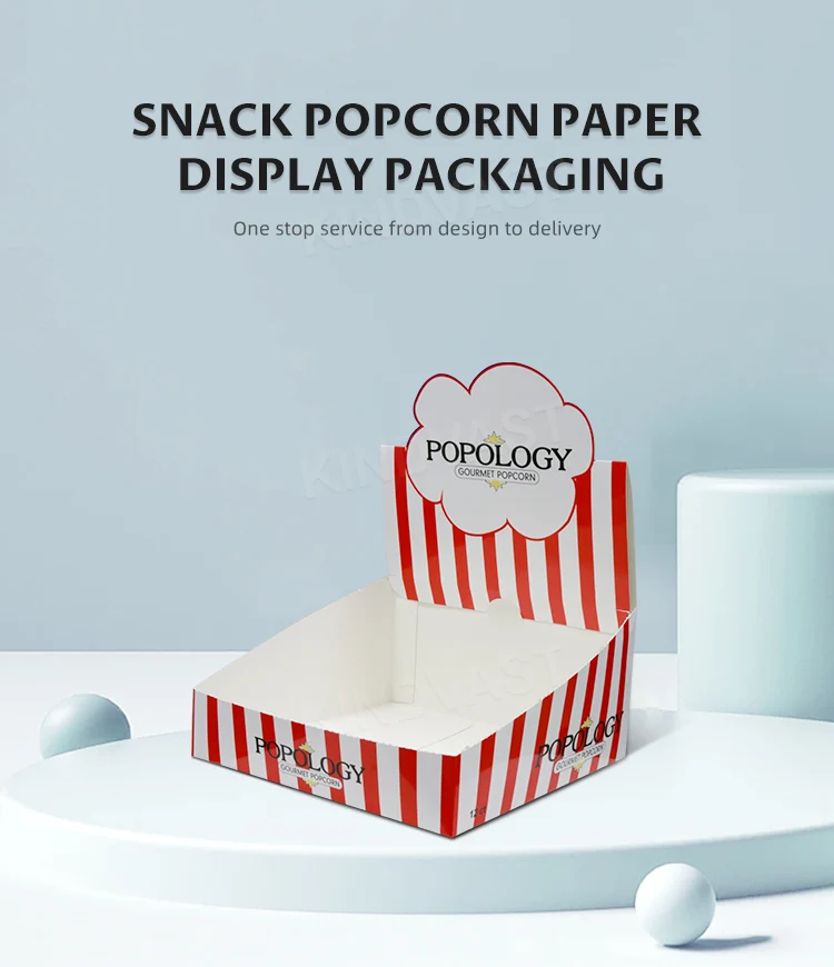 Custom Retail Cardboard Retail Display Counter Shipper Counter Snacks ...