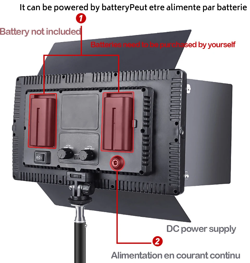 LED U600/U800 Fill Lights for Indoor Photography Excellence