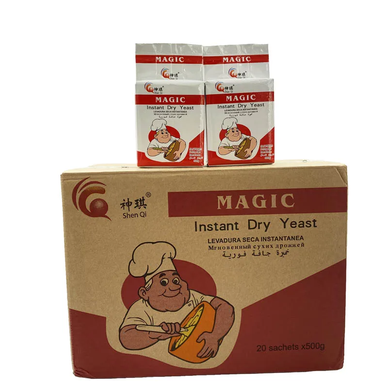 Magic High Sugar Instant Dry Yeast 500g For Bread - Buy Yeast instant ...