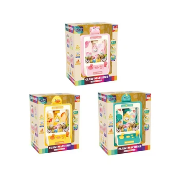 Mini Claw Machine Kit Cute Kids Game Toy With Light Sound Custom Claw ...