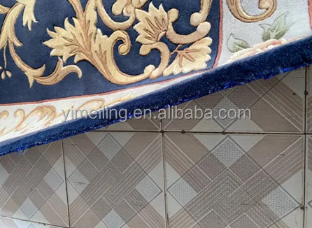 Handmade Hand-Knotted 2m x 3m Floral Wool Rug - Thick, Non-Slip ...