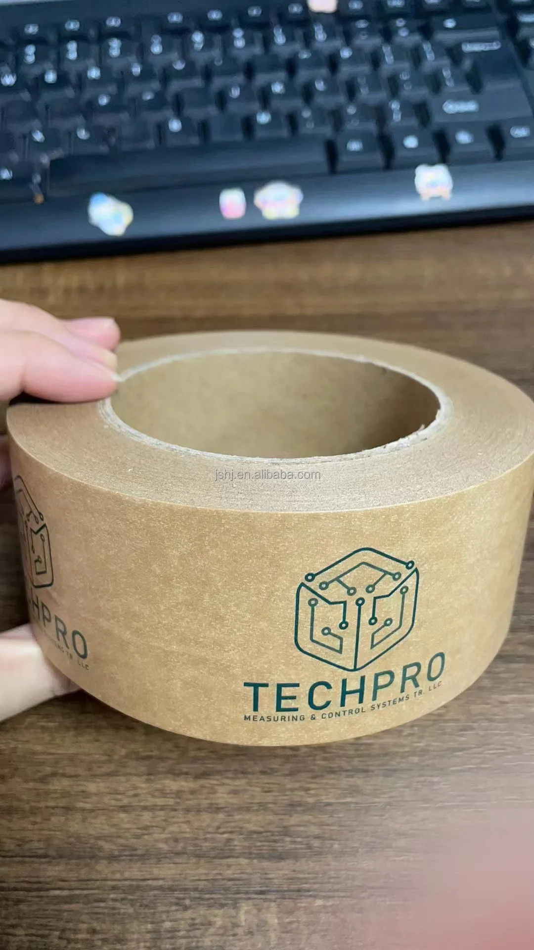 Reinforced Custom Kraft Paper Tapelogo Paper Tape For Sale Buy Custom Printed Kraft Packing