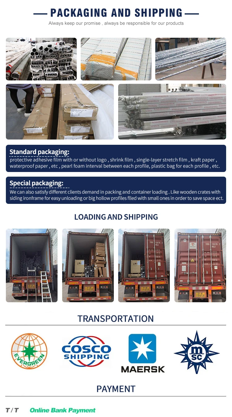 Aluminium Profiles For Roll Gate Extrusion Aluminum Profile Roll Gate ...