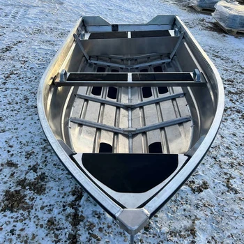 12 Ft Aluminum Boat With 7 Hp Fishing Boat Engine Welded 3mm Aluminum ...