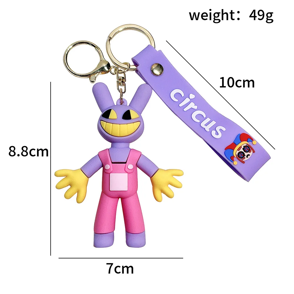 Anime the Amazing Digital Circus Cartoon Character Rubber Figure Toy ...