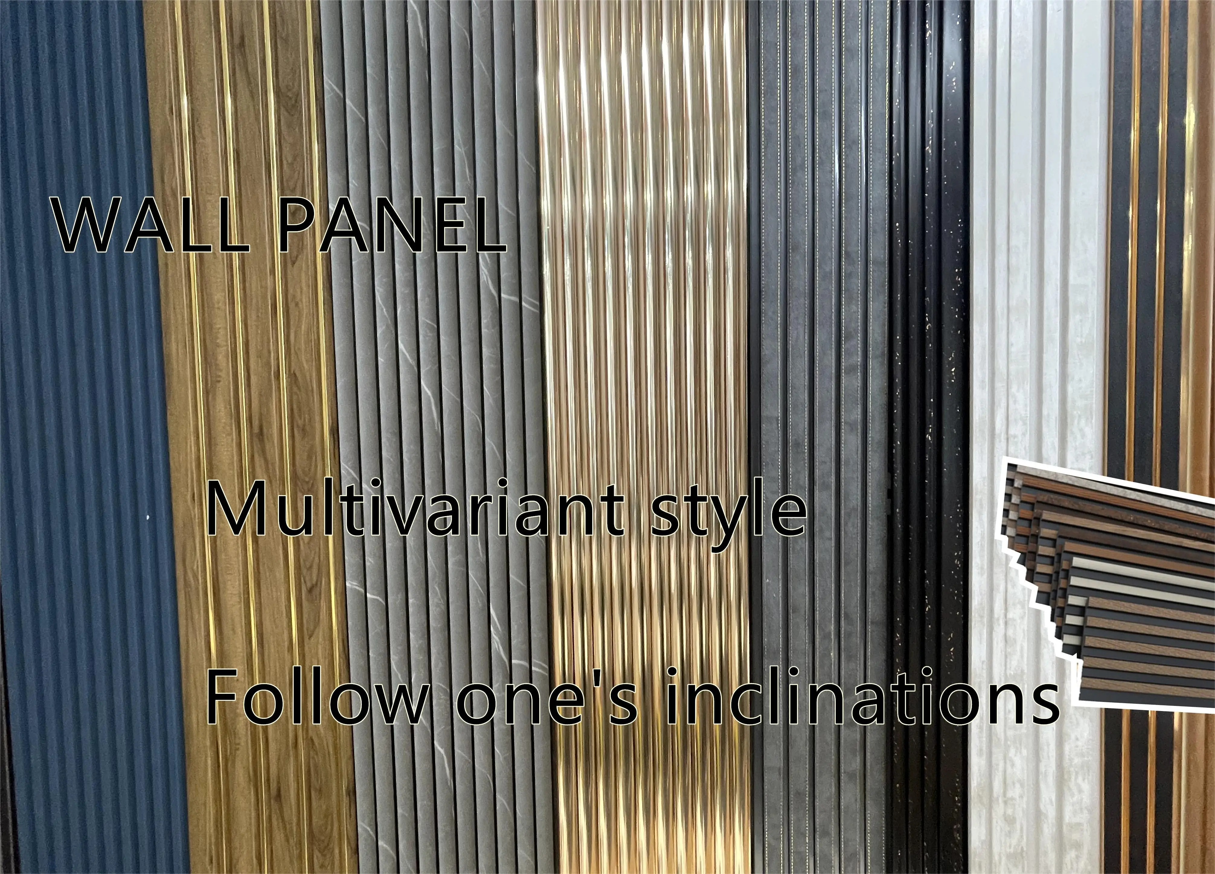 Luxury Interior Decoration with Gold Line Wall Coating