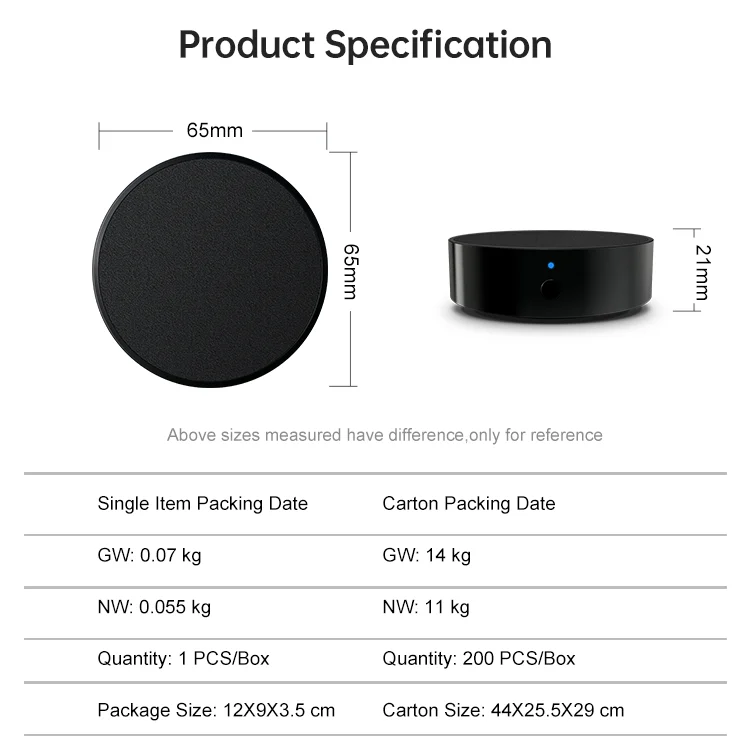 Avatto Tuya Wifi IR Remote Control - Smart Home Universal
