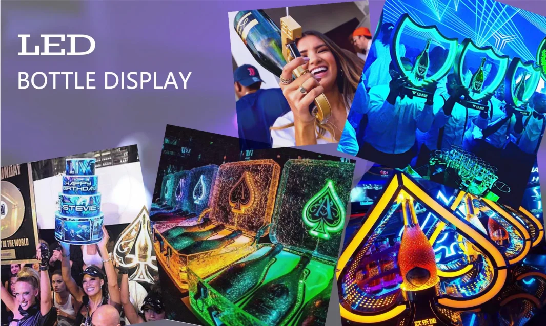 OEM Custom LED Bottle Presenter - Elevate Your VIP Service