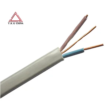 Flat Cable With 100m Roll Standard Bs 6004 450/750v Electric Cable Wire ...