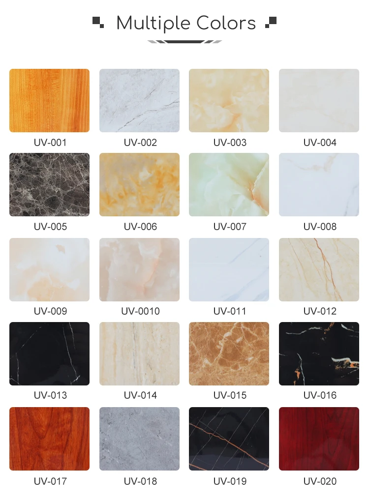 3m Pvc Marble Plastic Wall Panel 3d Uv Marble Sheet For Indoor ...