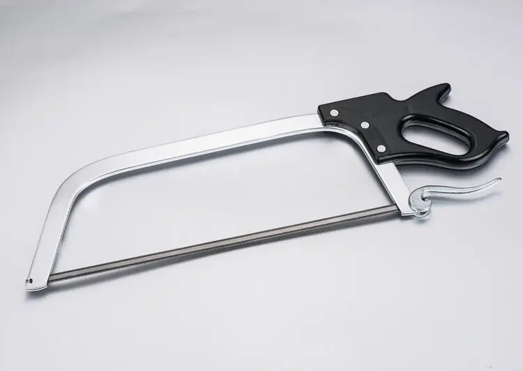 Butcher and Bone Saw with 16 Inch Stainless Steel Blade hand meat saw ...