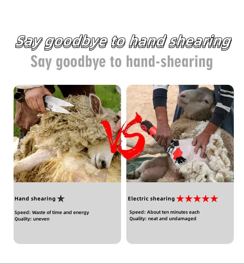 Portable Sheep Shearing 900w High Power Electric Sheep Shearing Machine ...