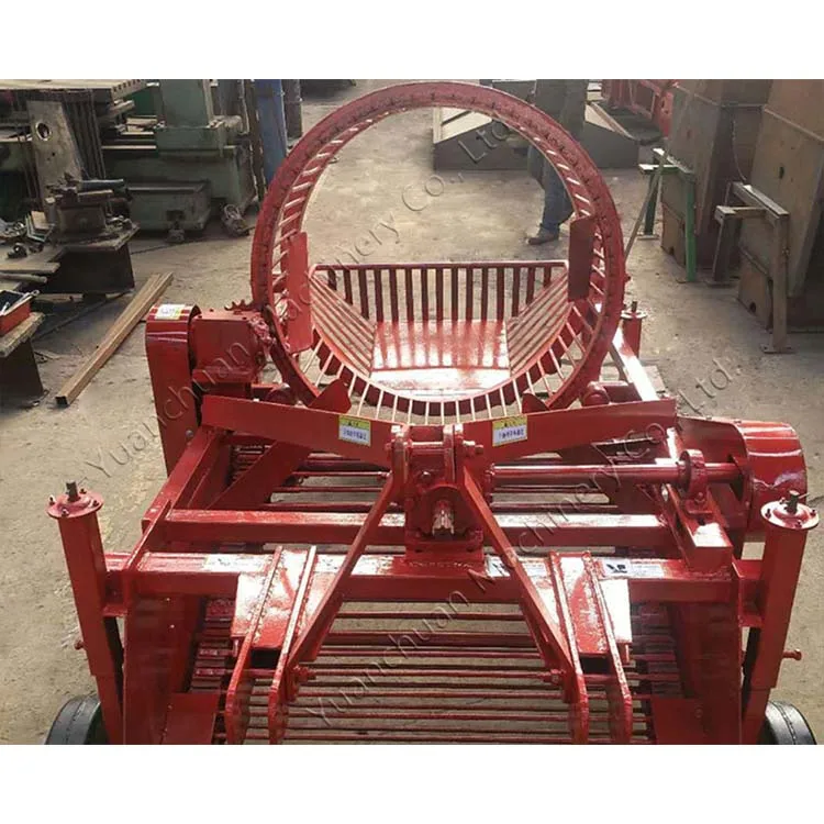 Four-wheel Tractor With Corn Stubble Picker,Residual Film Straw Picking ...