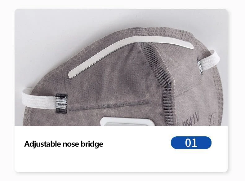 3m 9541v Protection Breathing Valve Anti-haze Activated Carbon Mask ...