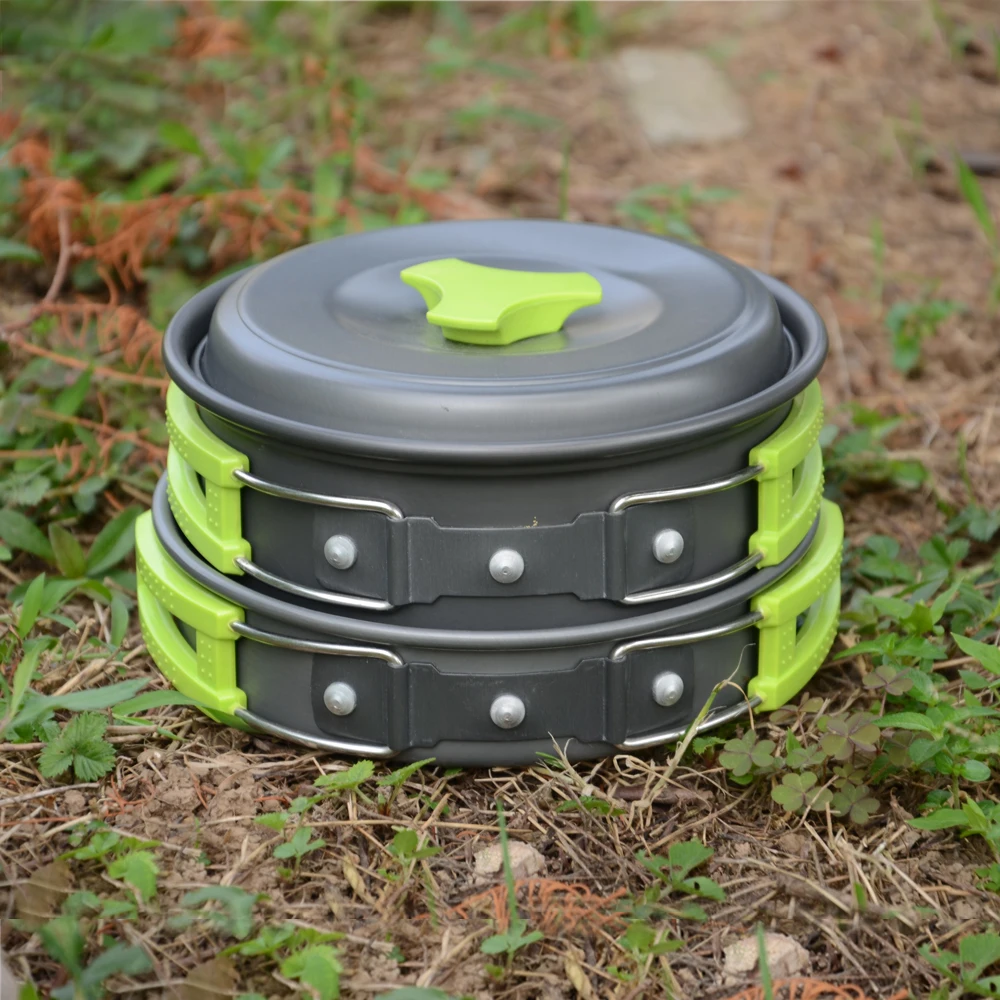 Hot Sale Outdoor Camping & Hiking Cookware Sets for Camping Kitchen ...