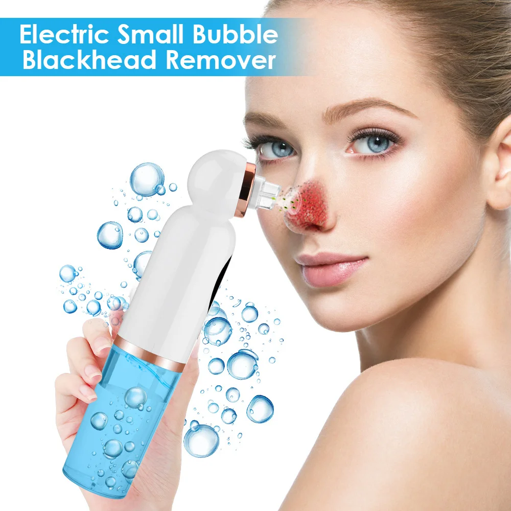Small Bubble Home Use Handheld Skin Care Vacuum Pore Cleaner For Face ...
