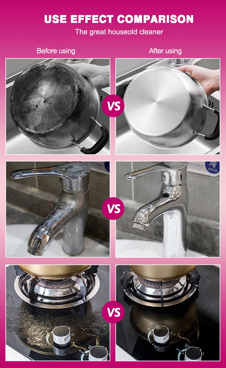 Eco-friendly Rust Removal Paste - Efficient Kitchen Cleaner