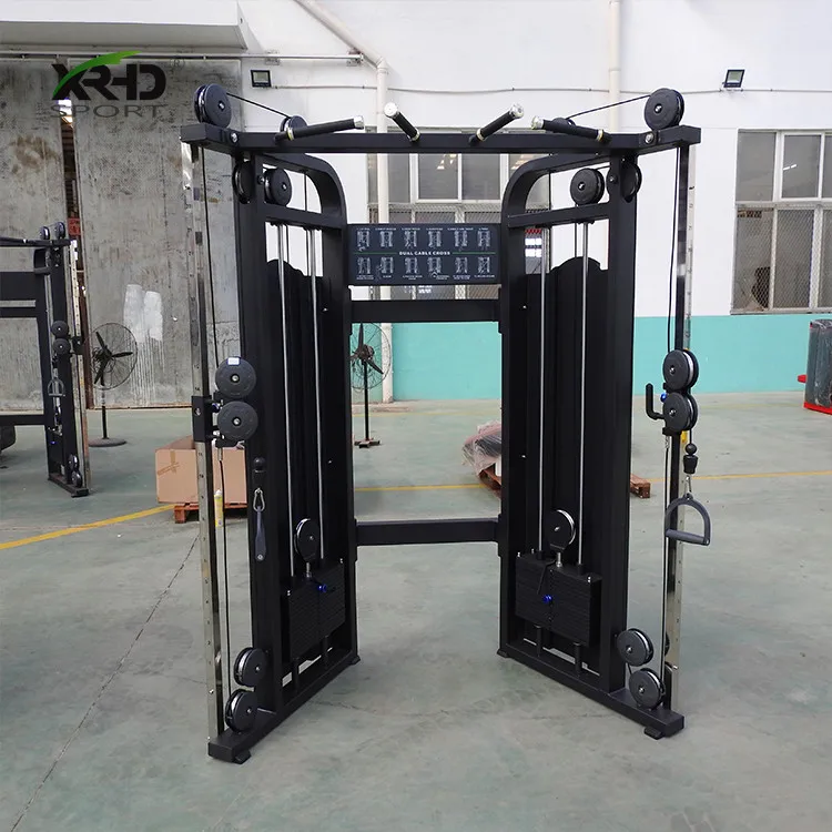 Commercial Dual Cable Crossover Functional Trainer Cable Machine - Buy ...