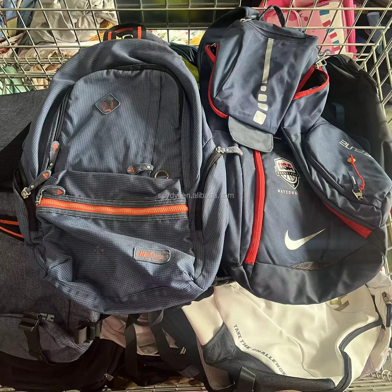 A8 Used Branded Backpack Bags Bale Backpack Second Hand Backpack Of ...