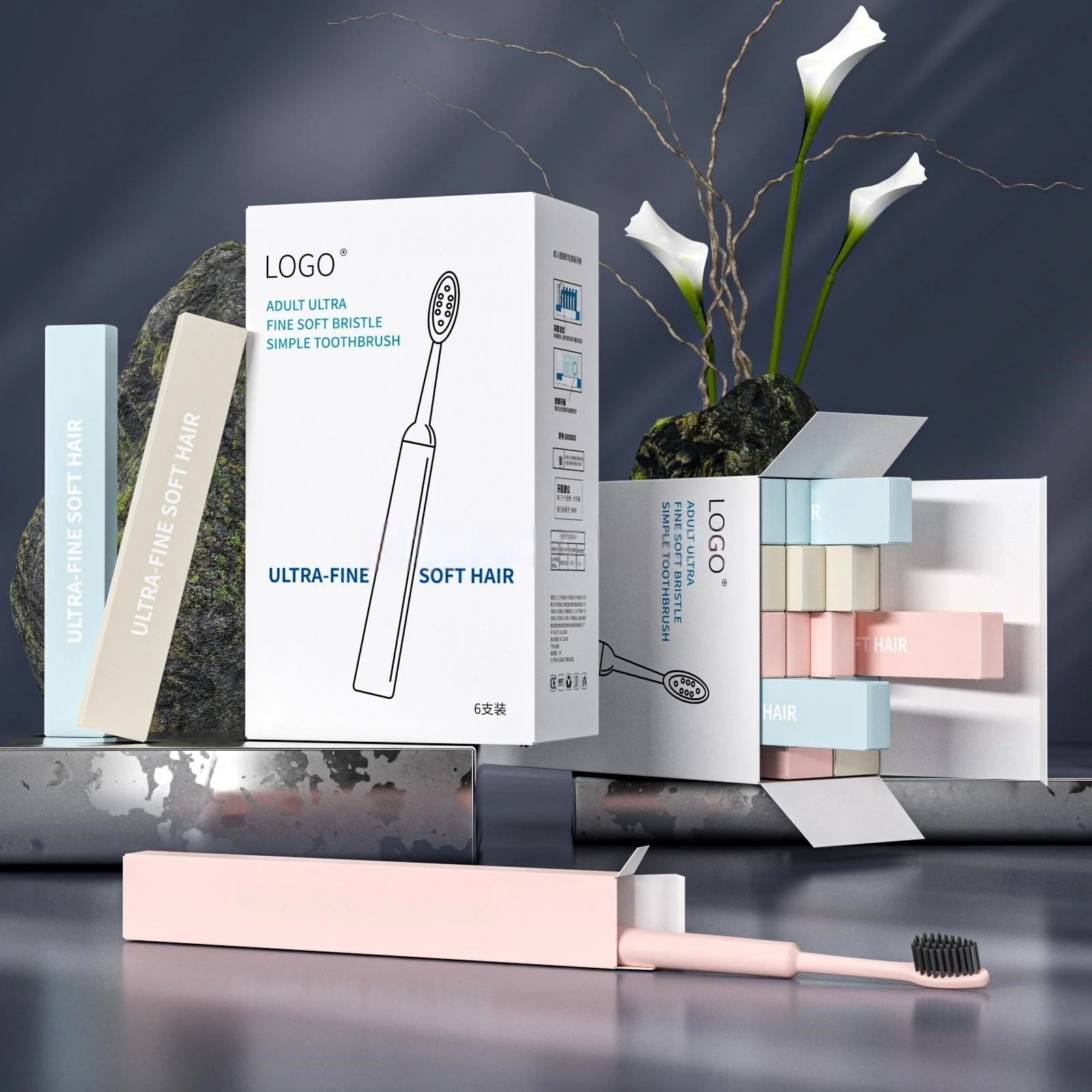 Alibaba.com: Dental Care Paper Boxes Packaging for Toothpaste, Floss ...