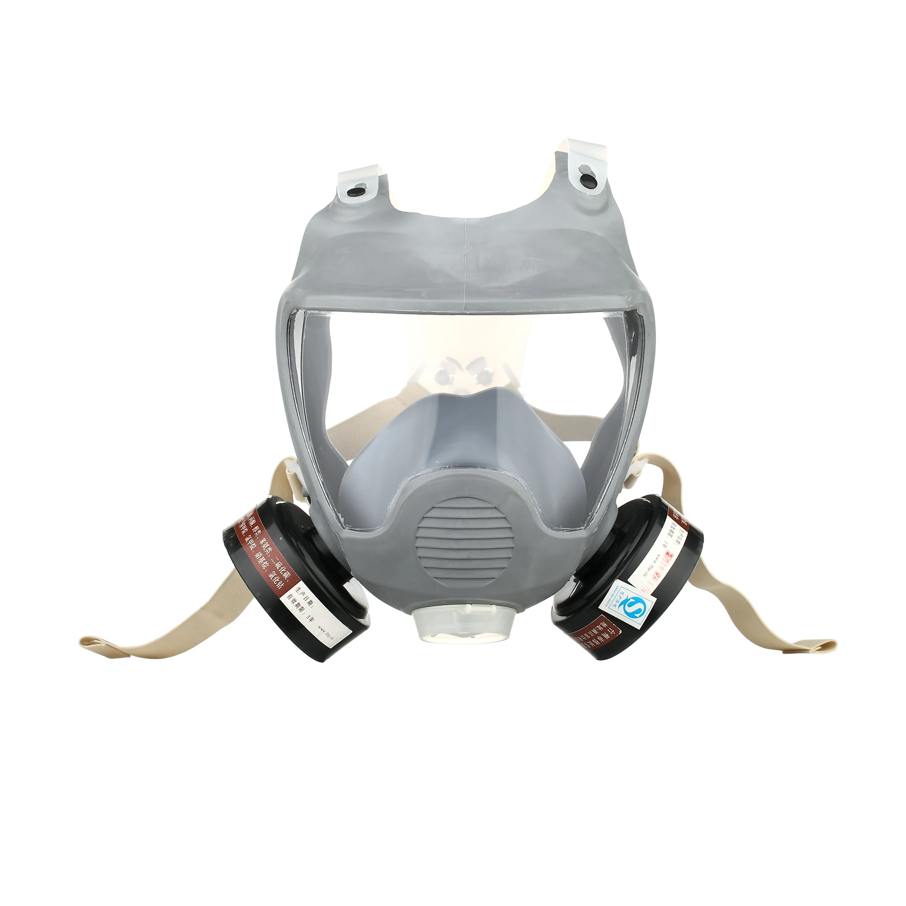 Tpe Material Full Face Gask Mask Respiratory Breathing Mask Anti-gas ...