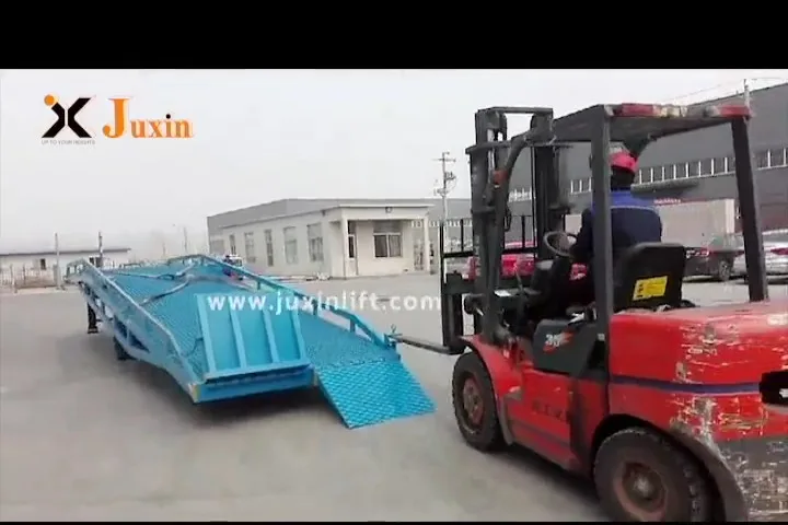 Warehouse Container Loading Platform Loading Platform Manual Hydraulic ...