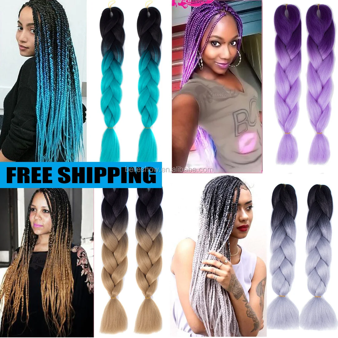 26 Inch Ez Prestretched Braiding Hair High Quality Pre Stretched ...