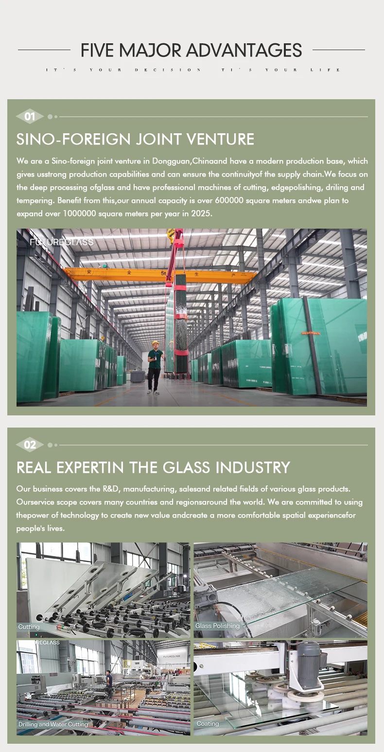 SGCC/ CSI Certified Laminated Tempered Glass Panel for Building ...