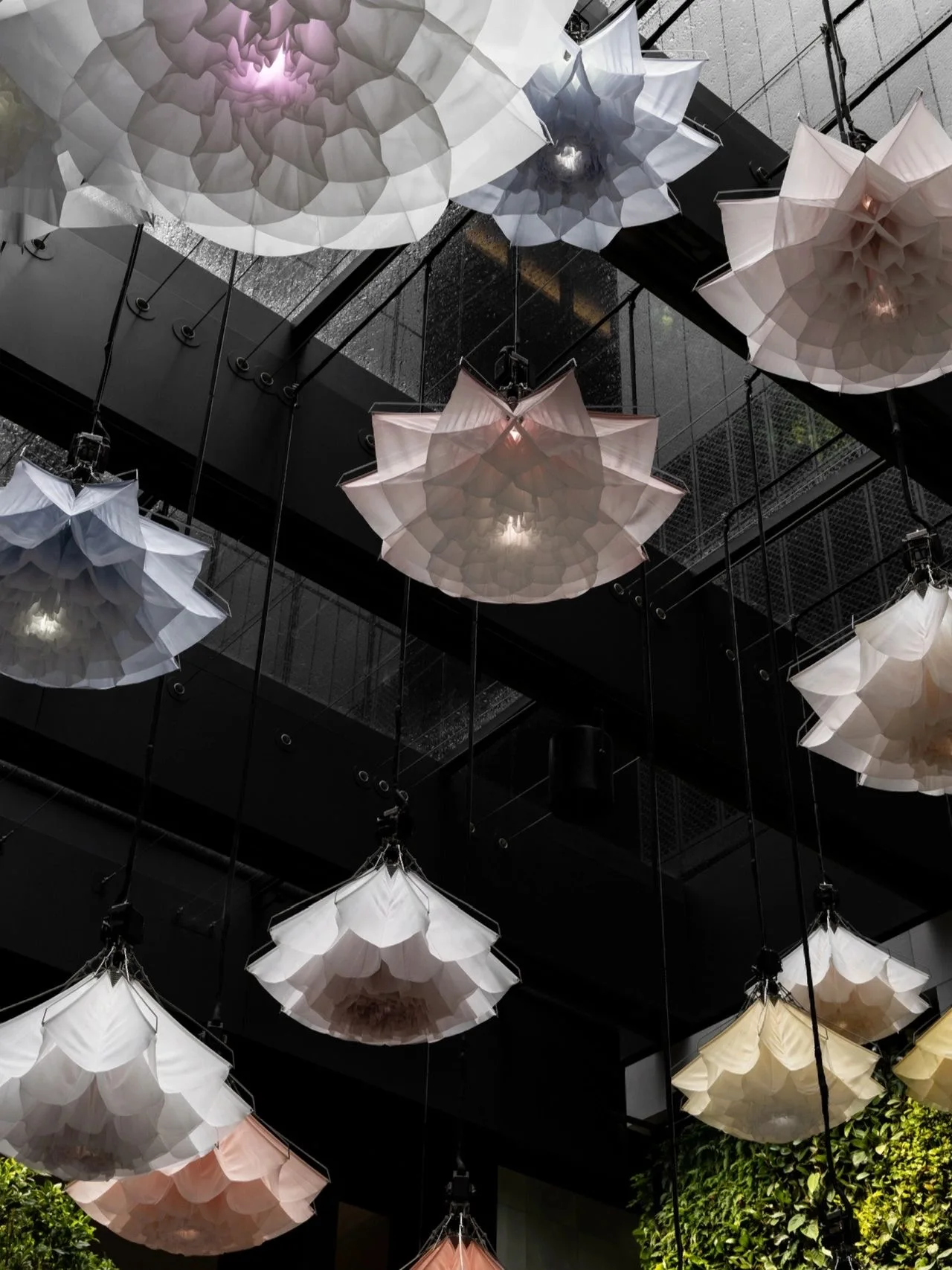 Alibaba.com: Mechanical Engineering Flower Lamp, Peony Flower Pendant ...