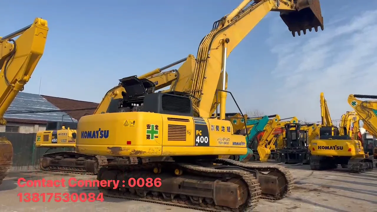 Used Second-hand Japan Engineering Construction Prefect Original Binding Komatsu Pc400-8r 40 Ton ...