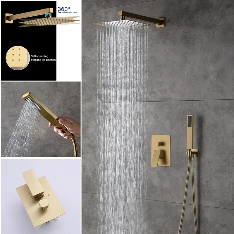 Mopo Custom Luxury Hot Water Tap Bathing Shower System Bathroom Rain ...
