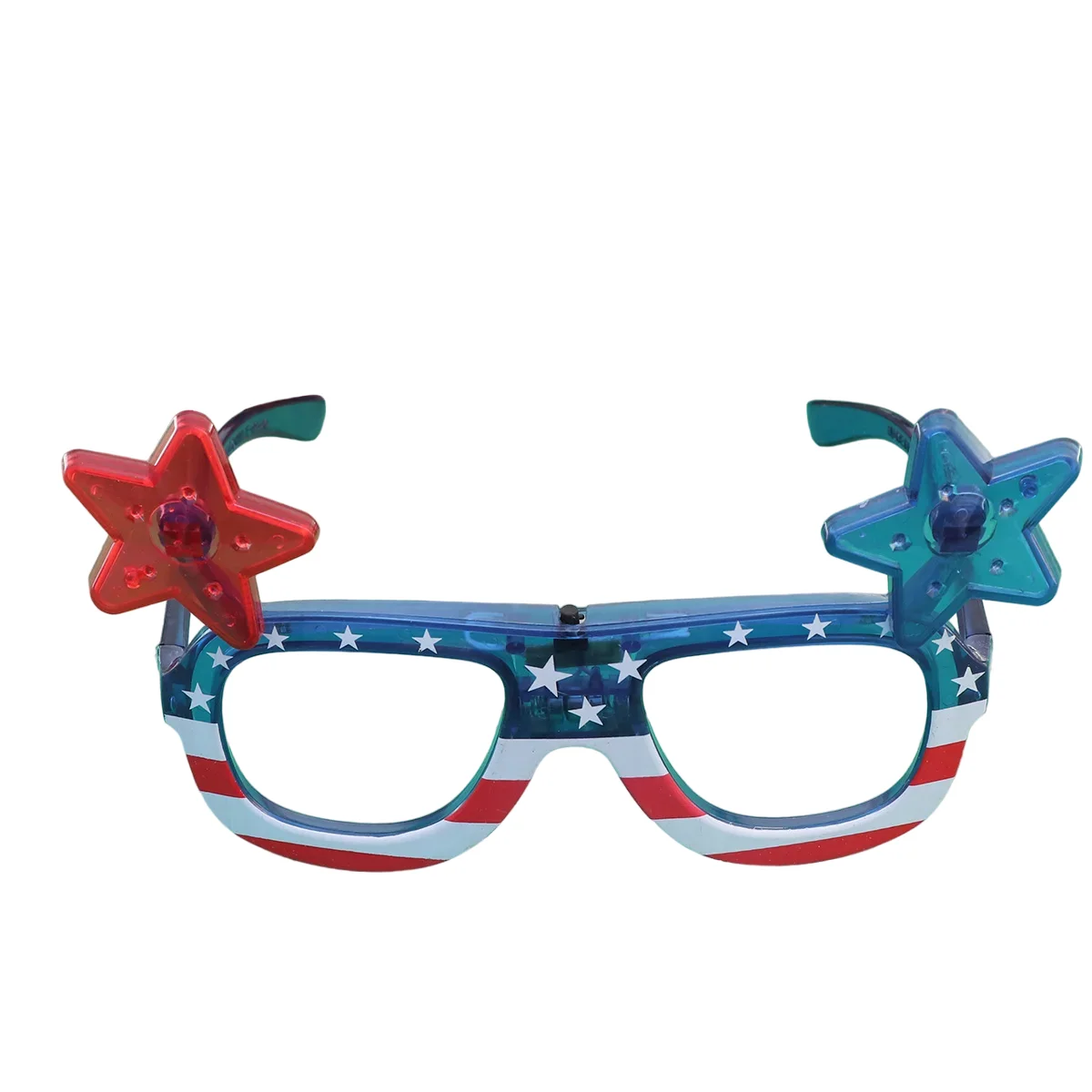 USA American Flag July 4th LED Flashing Light up Party Shades Glasses ...