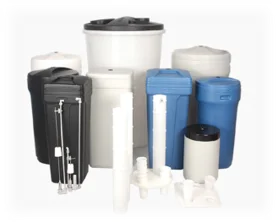 Brine Tank 70L 100L Food Grade Square PE Water Filter System Softener ...