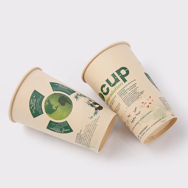 Custom Disposable Degradable Pla Coffee Milk Tea Cold Hot Drinking ...