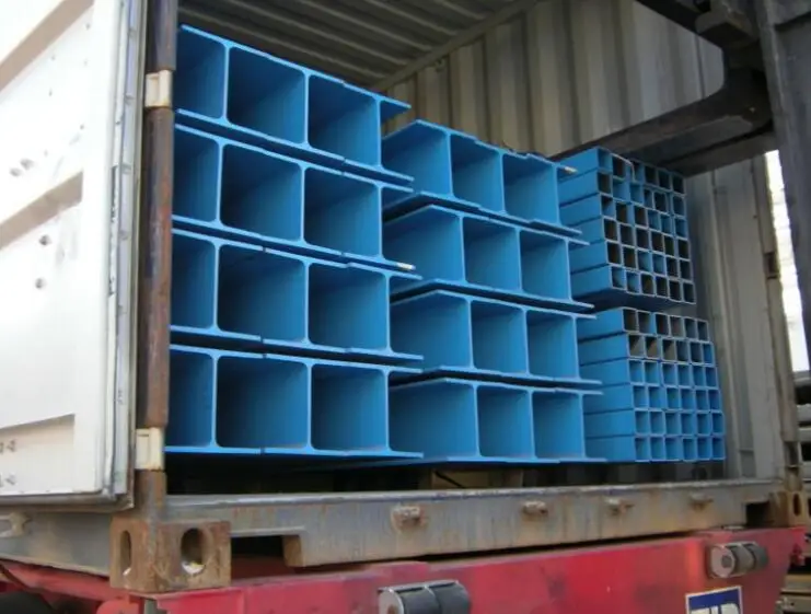 Galvanized C Channel Steel Beams C Purlin Steel Large Span Steel ...