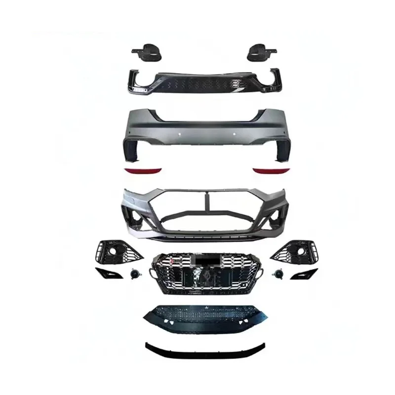 A5 Conversion Parts Front Bumper Assembly For Audi 2019 2018 A5 S5 ...