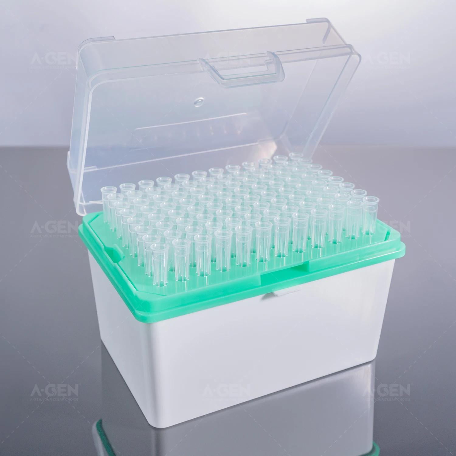 Sterile 160ul Gel Loading Pipette Tips With Filter In Rack Package ...