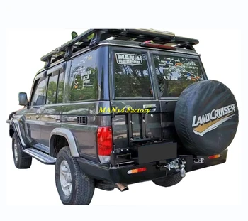 Manx4 Steel Rear Bumper for Land Cruiser Lc76