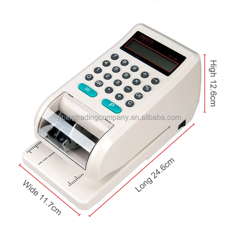 DY330 Electronic Check Writer & Business Check Printer - Customized OEM