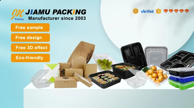 Custom Clear PET Fuit Container - Dried Fruit Packaging