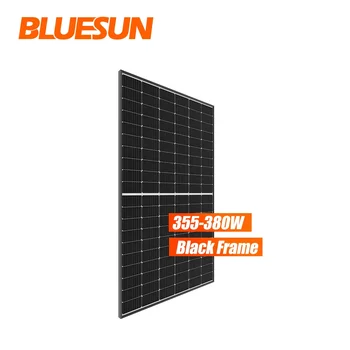 High Efficiency All Black 370w Bluesun 350w Solar Panel Mono Perc 360w ...