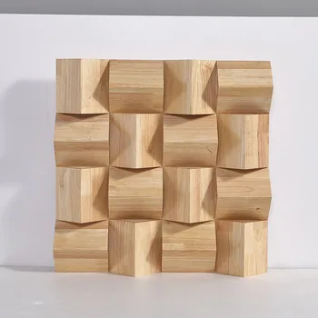 Solid Wood Sound Diffusor 3d Acoustic Diffuser Wall Panel Sound ...