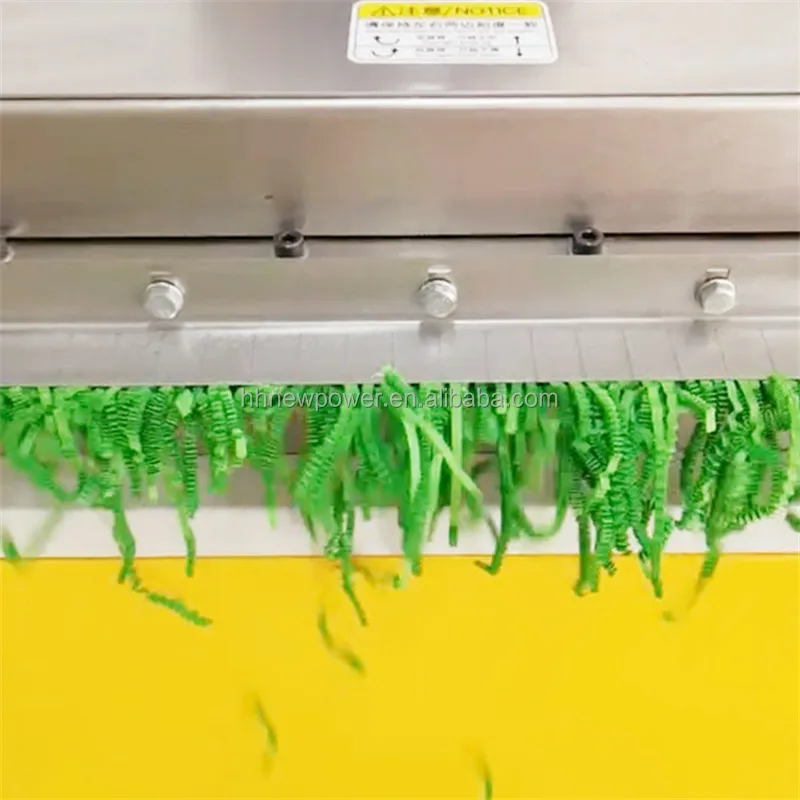 High Capacity Crinkle Packing Paper Shredder Raffia Paper Shredding ...